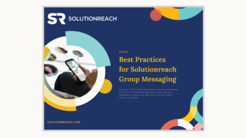 Group Messaging Best Practices | Solutionreach