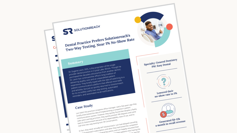 Dental Practice Management & Scheduling Software